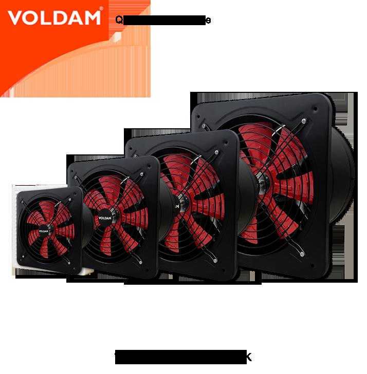 Voldam Powerful Metal Body Exhaust Fan – VOLDAM