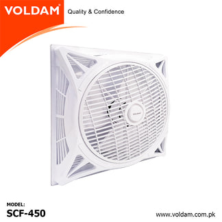 Voldam False Ceiling Fan 18" 2x2 Super Slim – VOLDAM