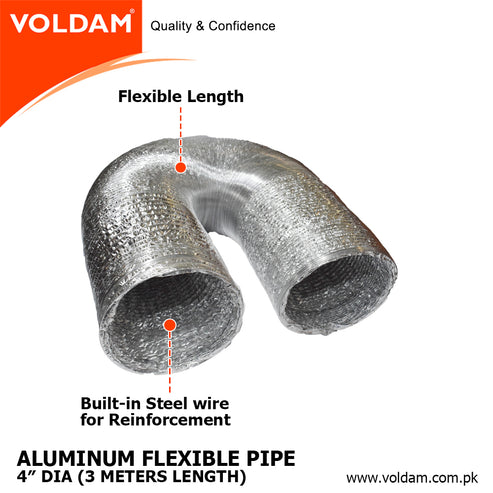 Voldam Aluminum Flexible Pipe – VOLDAM