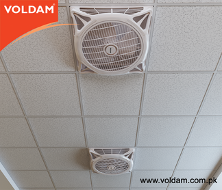 Voldam False Ceiling Fan 18" 2x2 Super Slim – VOLDAM
